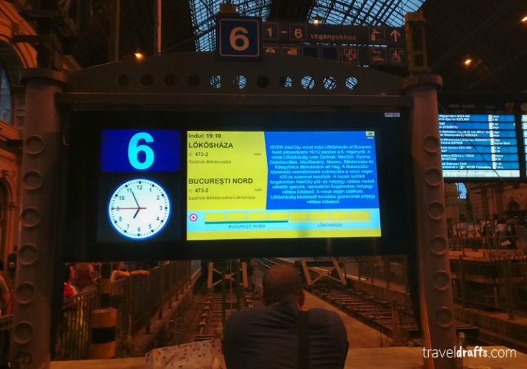 Traveling from Budapest to Bucharest by train - The Ister - travel drafts